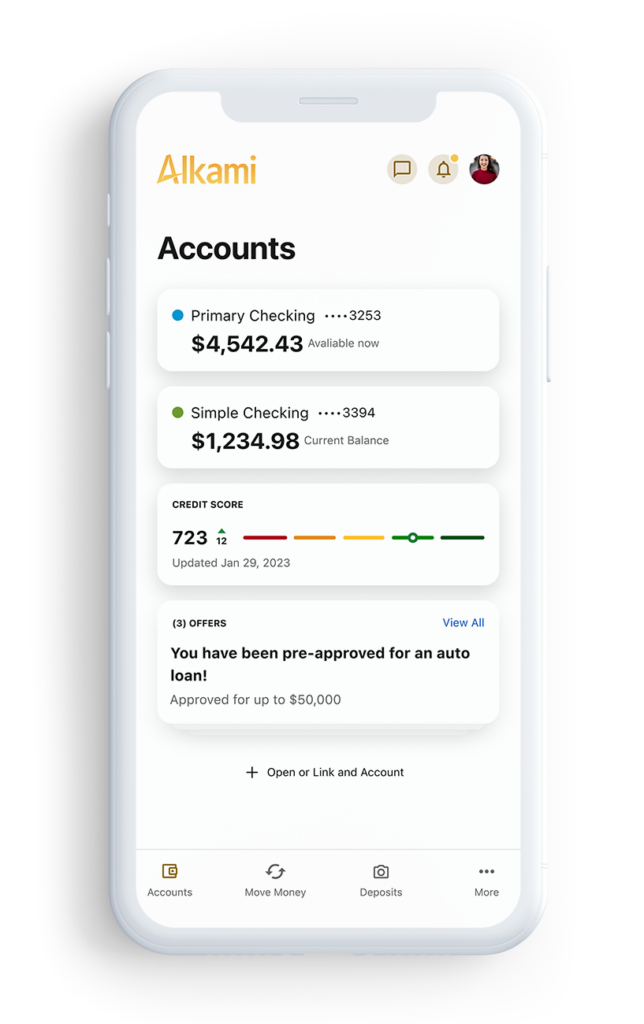 Digital Banking Launch Landing Page - Alkami Technology